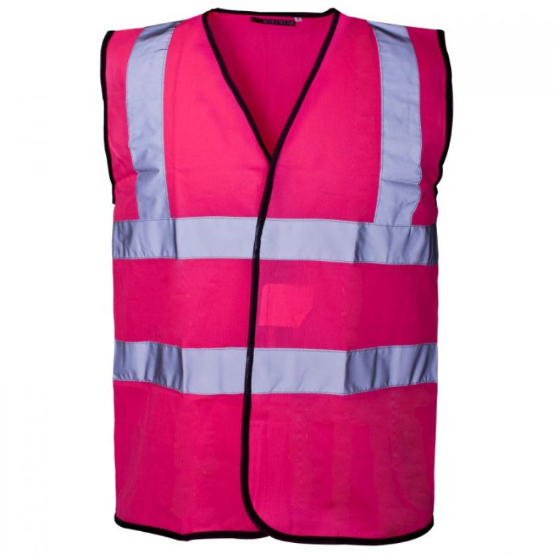Pink Hi Vis Vest – SuperStuff Workwear